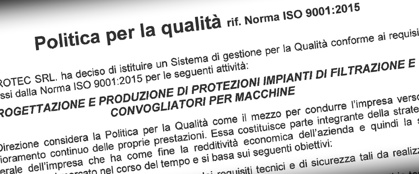 Quality Policy | La Protec